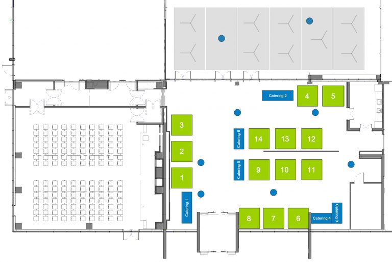 Exhibition map – I-BE-C 2021